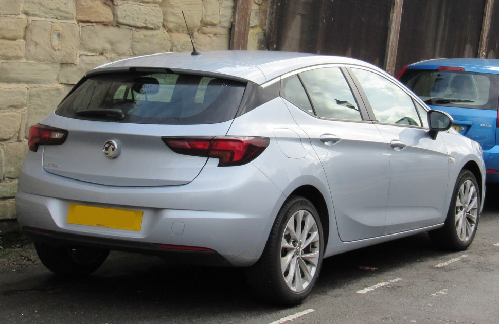 Vauxhall Astra technical specifications and fuel economy